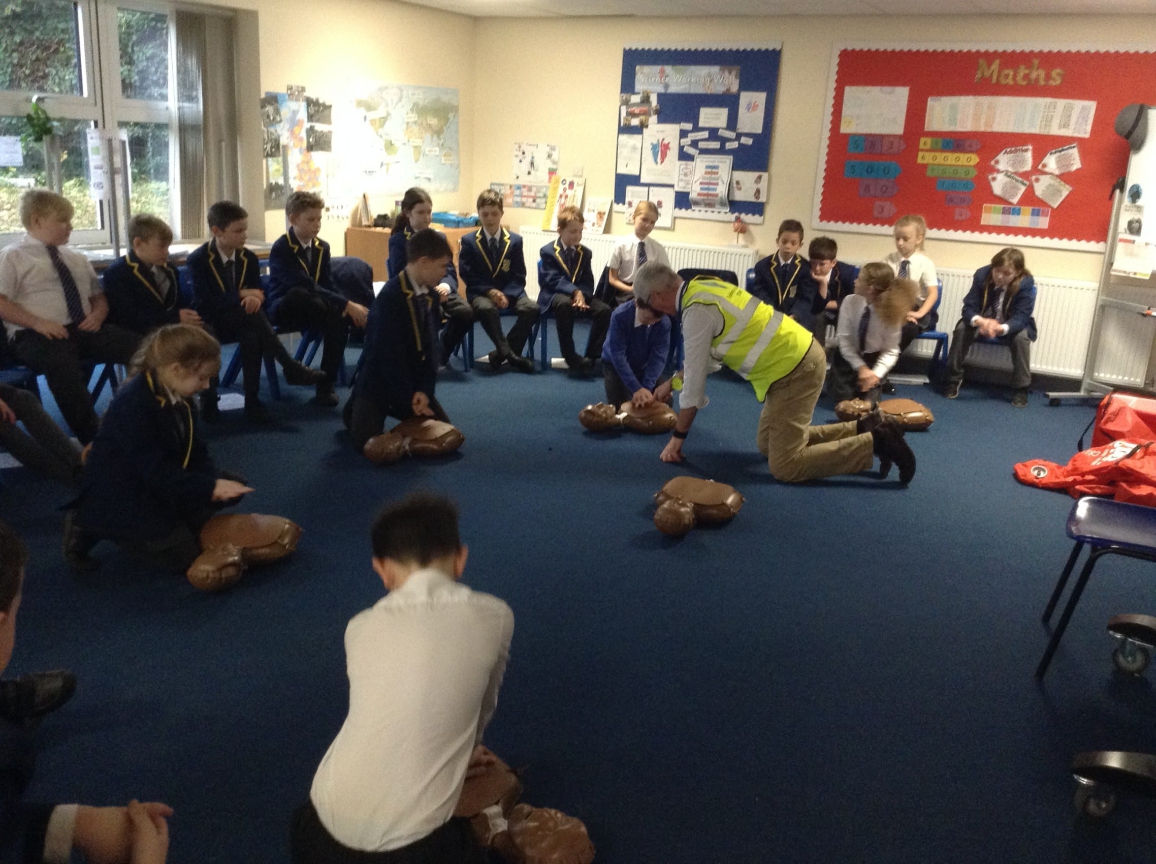 CPR training for our year 5 children - Tuxford Primary Academy